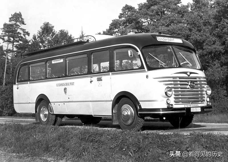 Old photos of Austrian buses in the 1950s look pretty cute - iNEWS