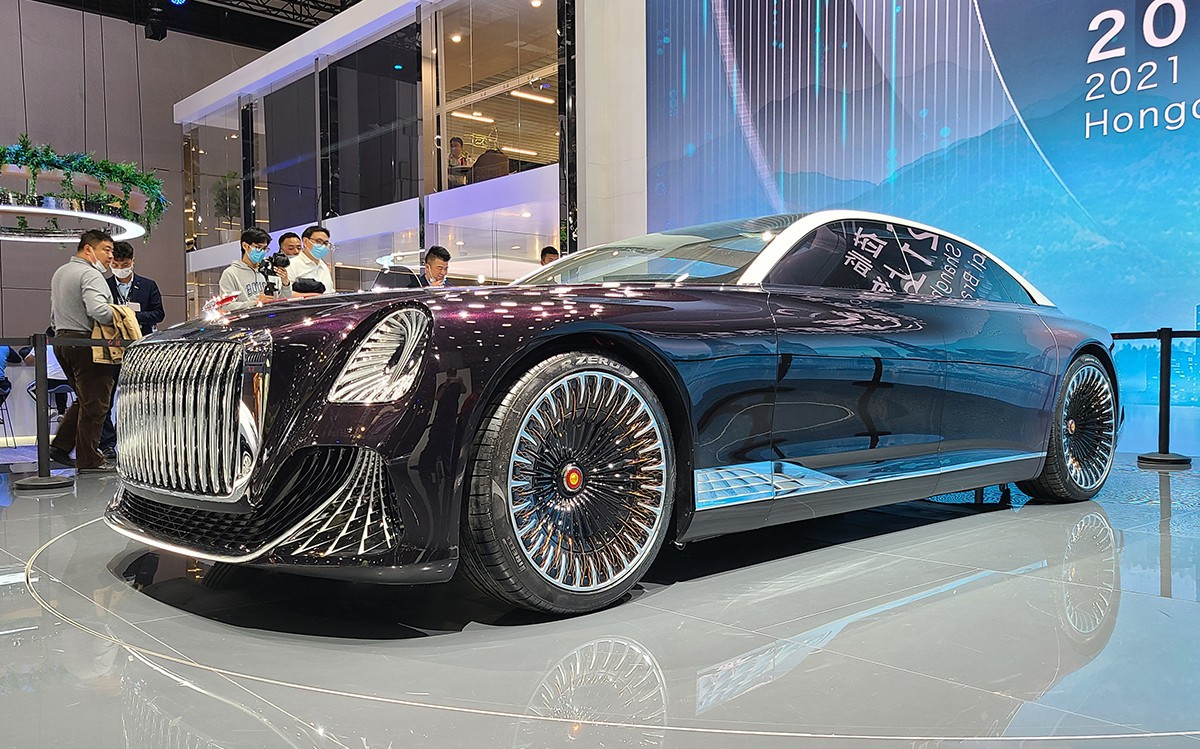 The new Hongqi L series unveiled, 1+2 seat layout, will restart the ...