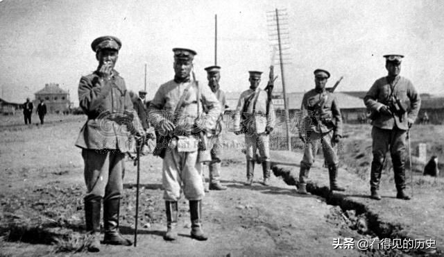 The old photos of the Revolution of 1911 truly recorded the war scenes ...