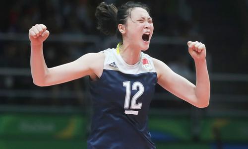Volleyball star Hui Ruoqi: The tall goddess marries the short doctor ...