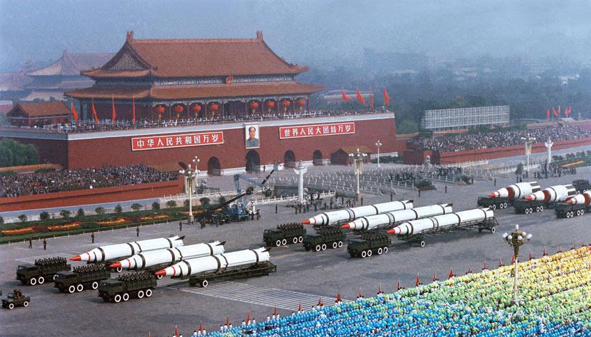 Deng Xiaoping's military parade in 1984, the first time the Chinese ...