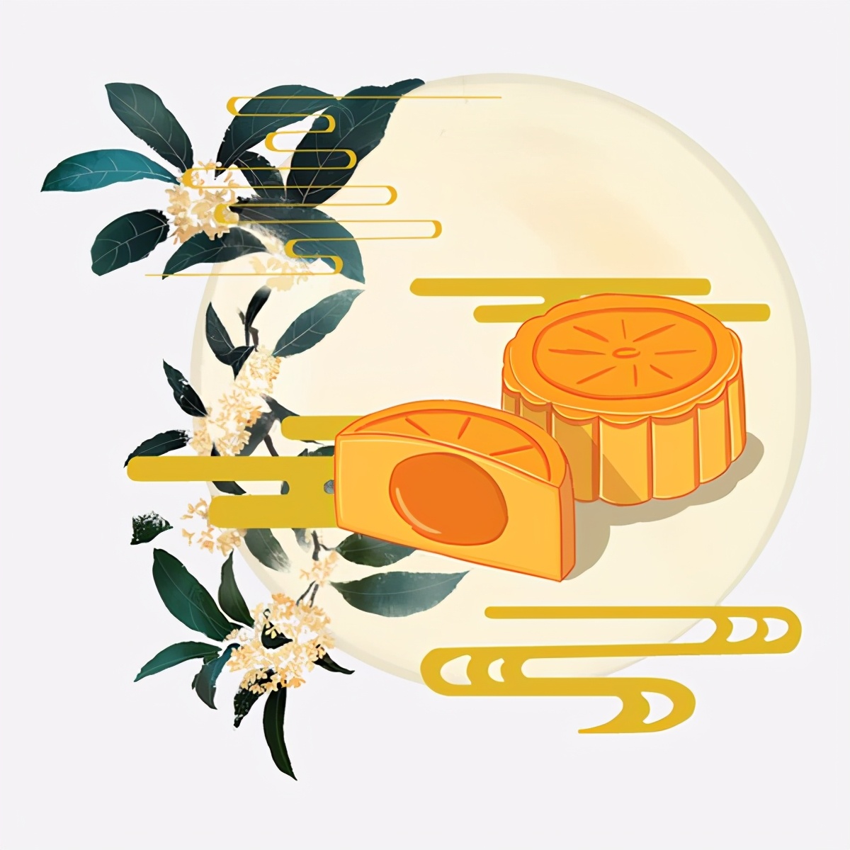 Eating moon cakes, admiring sweet-scented osmanthus, guessing lantern ...