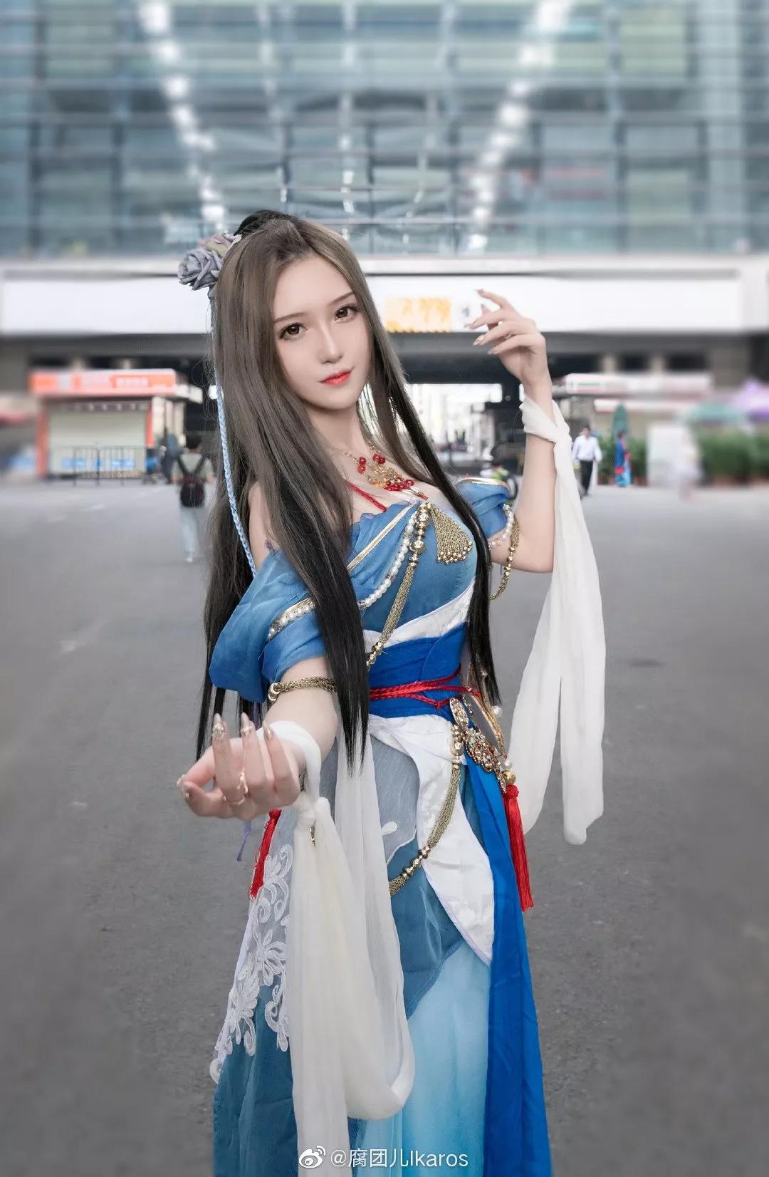 Cosplay world famous Internet celebrity beauty cos different roles - iNEWS