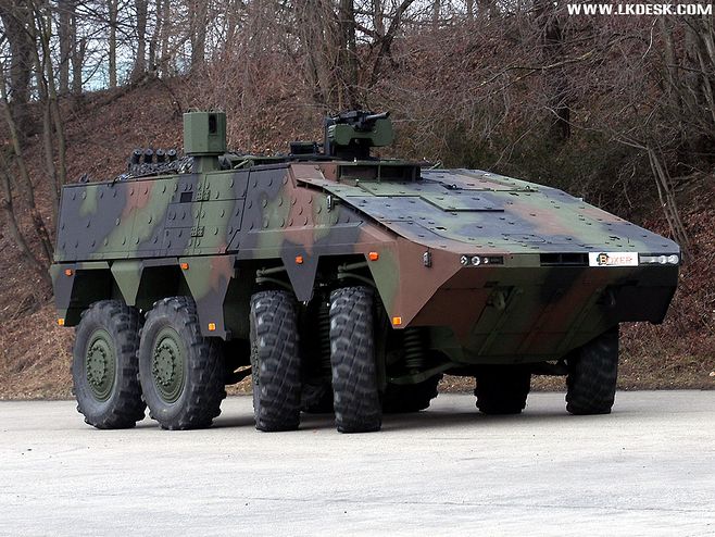 German boxer armored car, a representative work of the modular armored ...