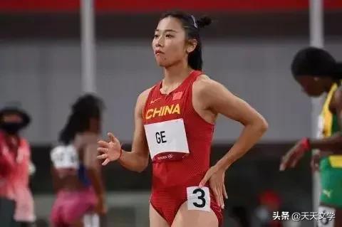 Ge Manqi: A Chinese female trapeze who ran into the women's 100m semi ...