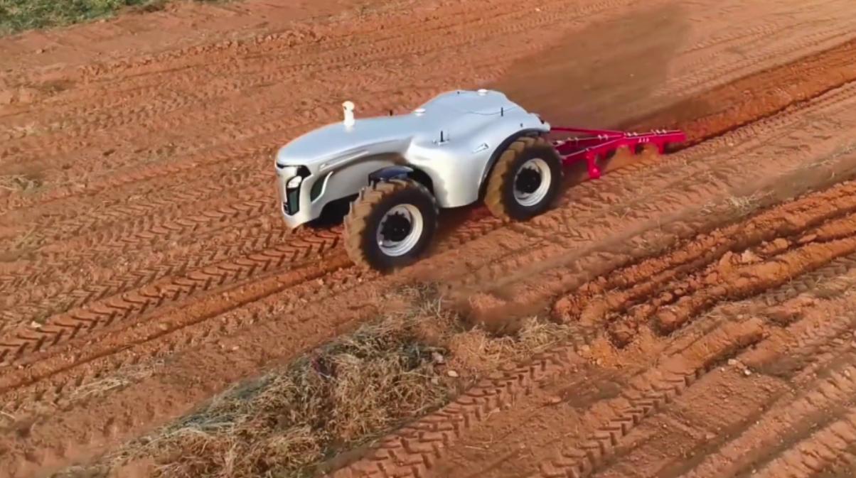The domestic unmanned tractor is here, 5G + hydrogen fuel, this shape ...