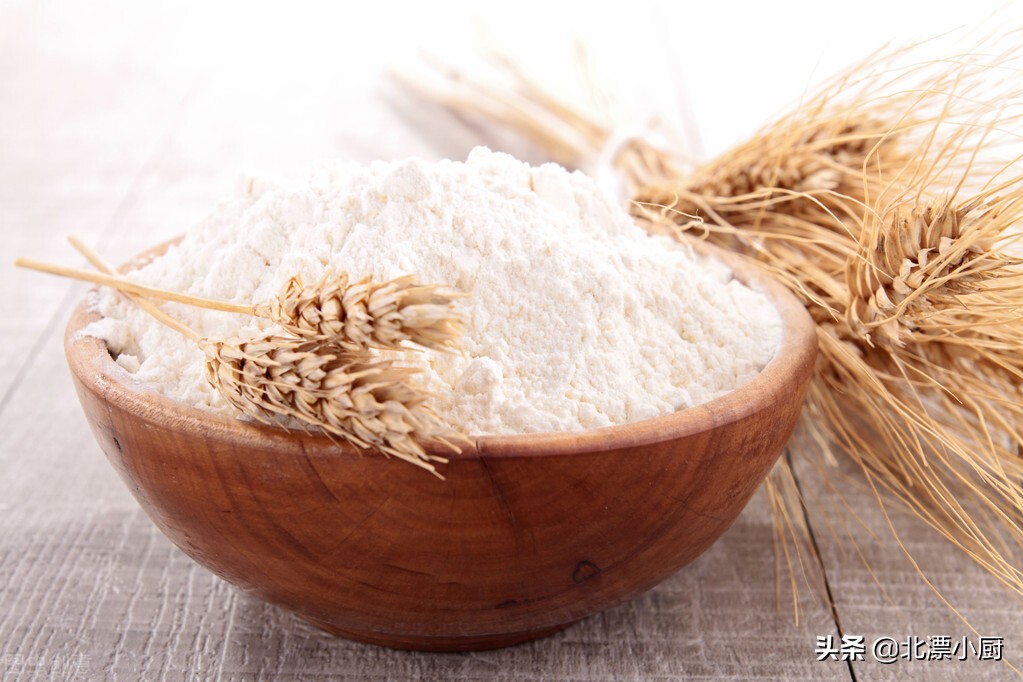 The same is the flour, "snow flour" and "wheat core flour" are very ...