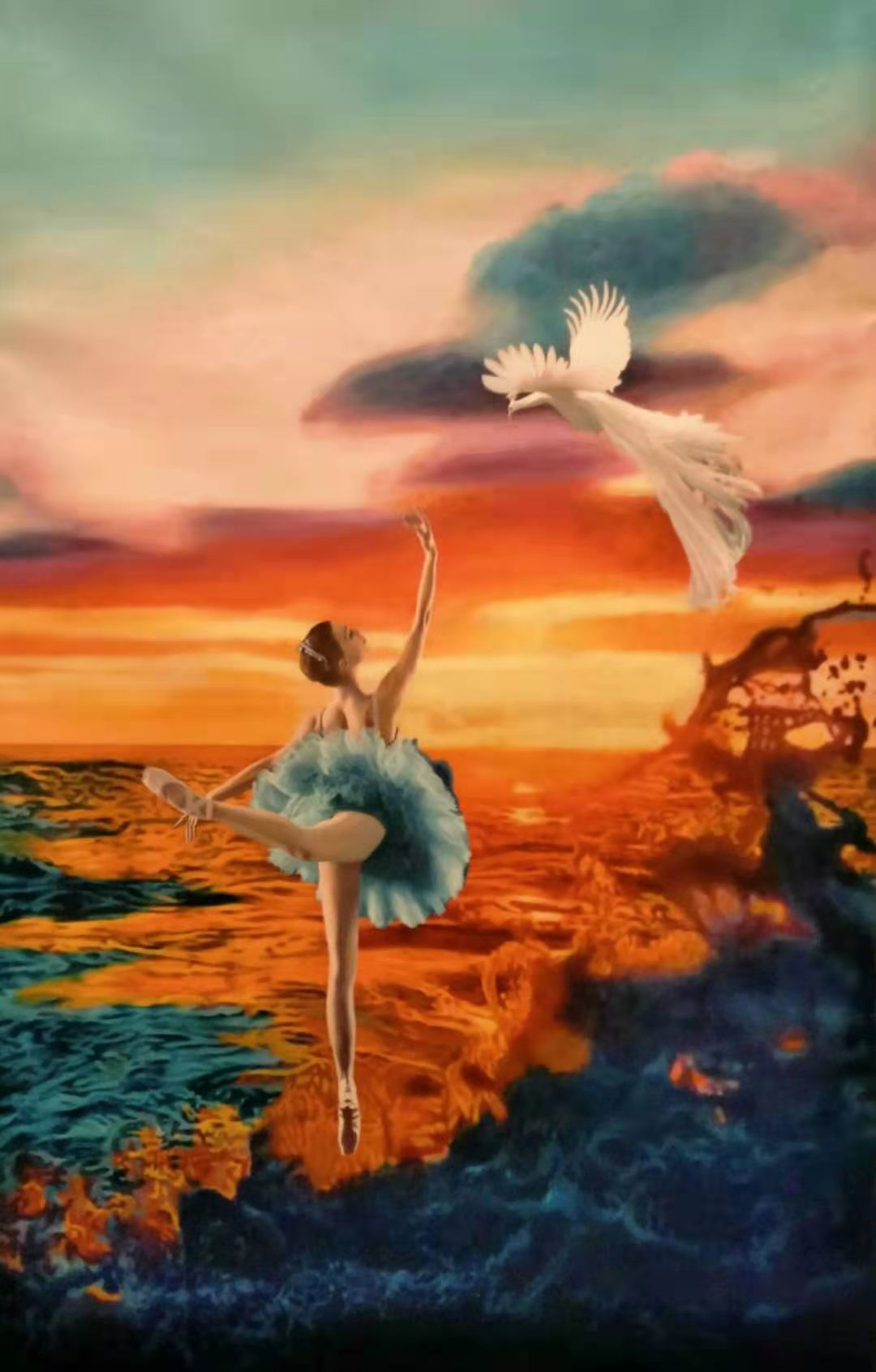 International contemporary artist Wang Ting - iNEWS