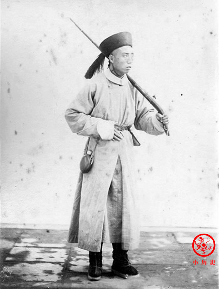 Old photos from the late Qing Dynasty: the palace guards were weak and ...