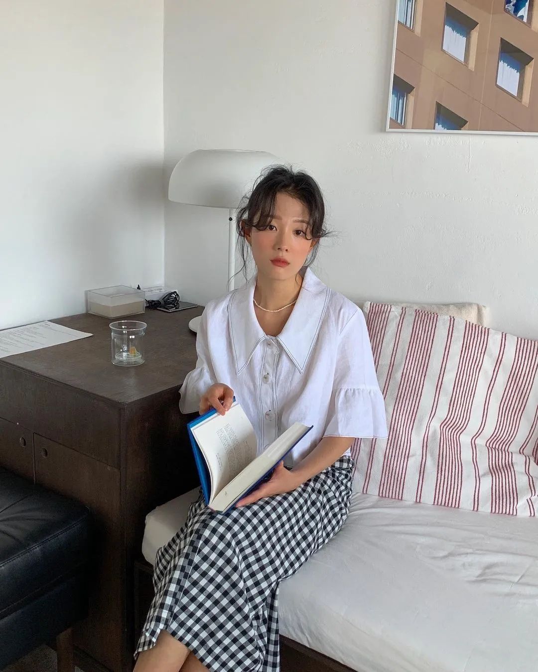 Korean girls love spring day wear, temperament age, wear beautiful to ...