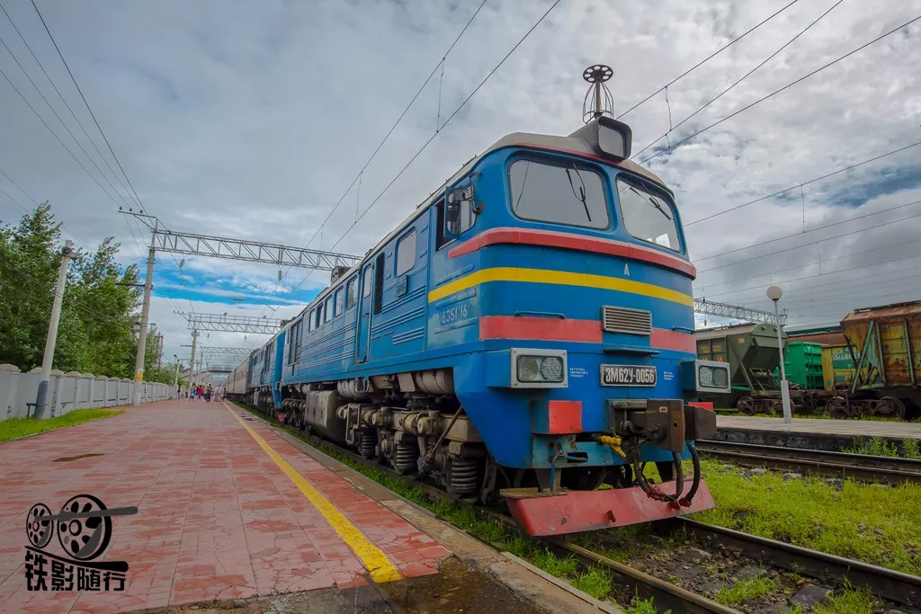 Russian train operating in China-the "Vostok" international train - iNEWS