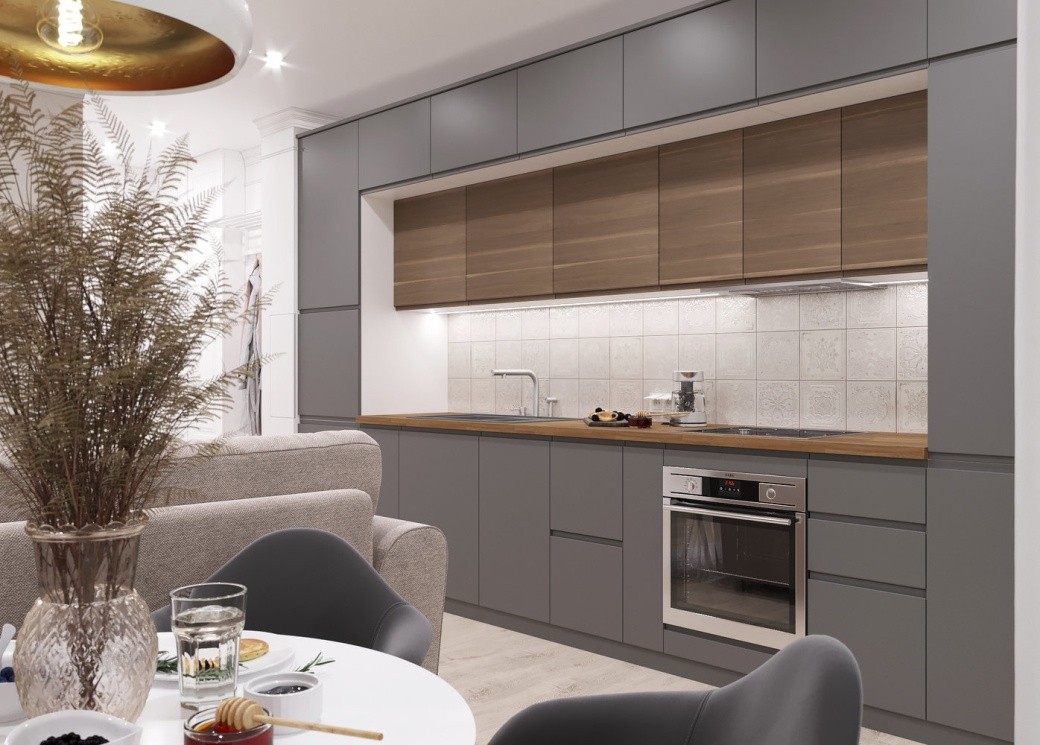This 54-square-meter small nest reveals a sense of high quality in the ...