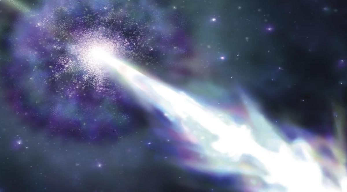 A record-breaking and unexplainable beam of energy pierced our galaxy ...