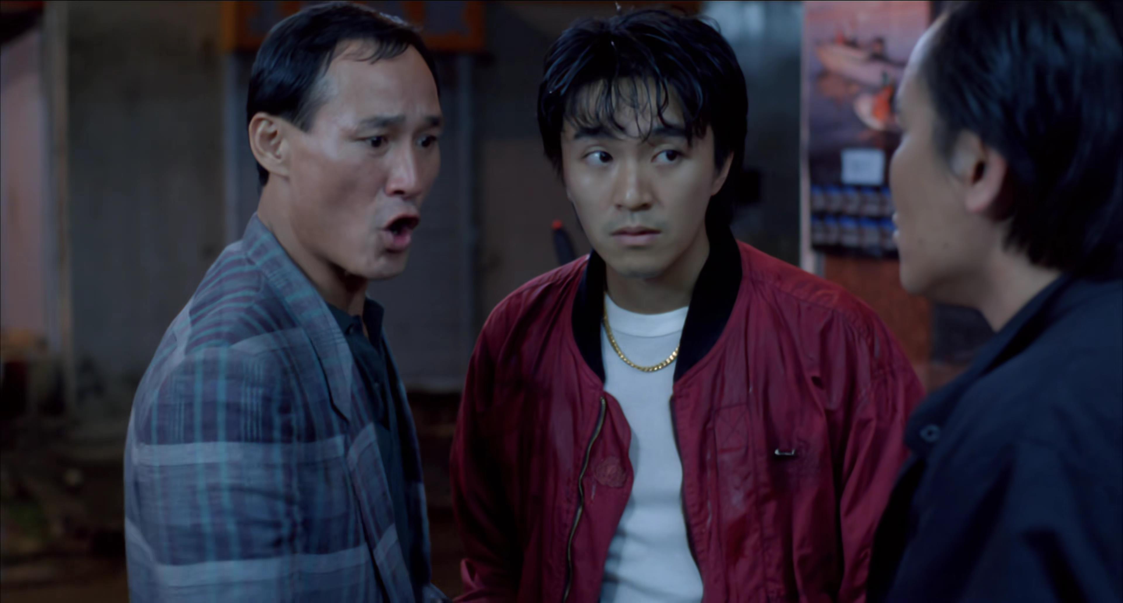 Stephen Chow's early films, hand in hand with Chen Huimin, the heroine Zhou Huimin has a fairy ...