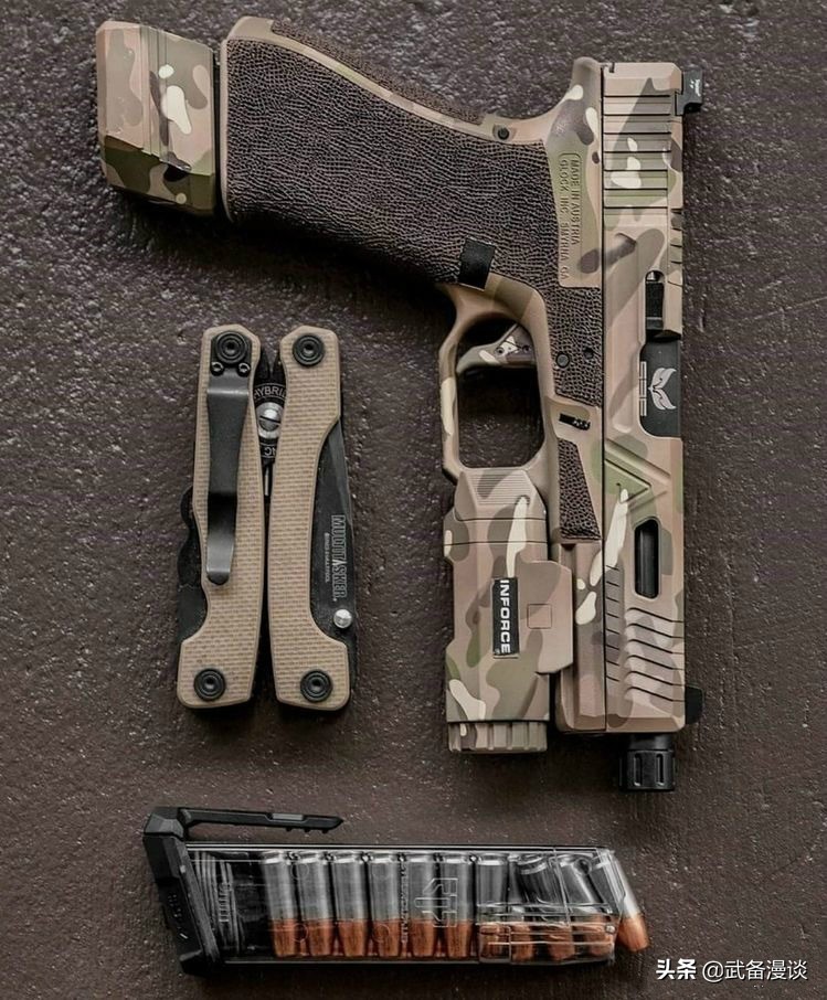 Tactical aesthetics: pistol painting and camouflage color system ...