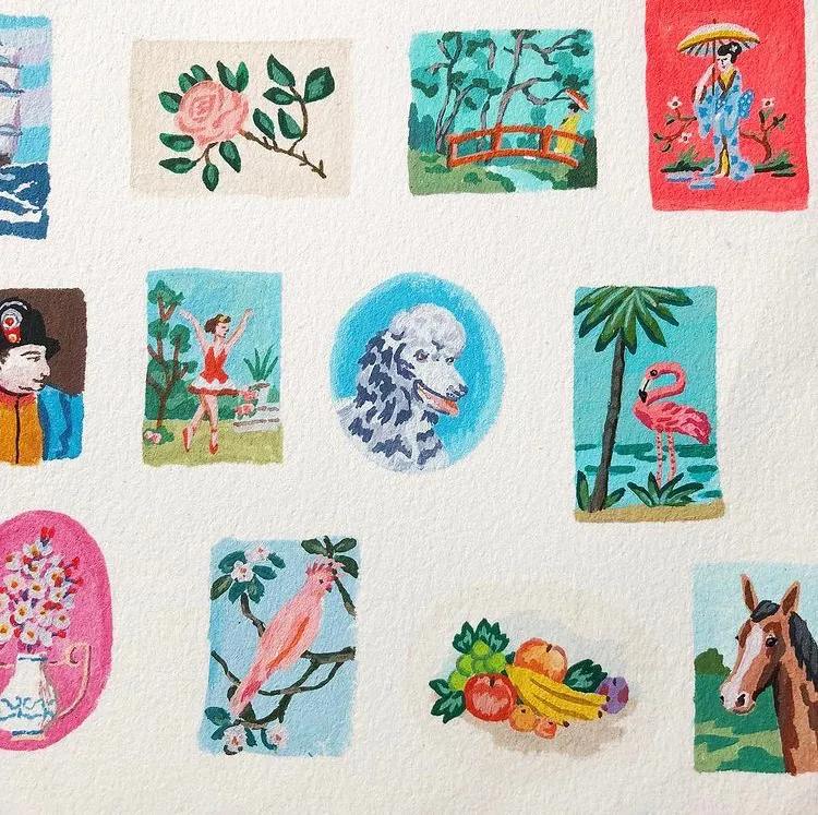 Appreciation of the works of American illustrator Danielle Kroll - iNEWS