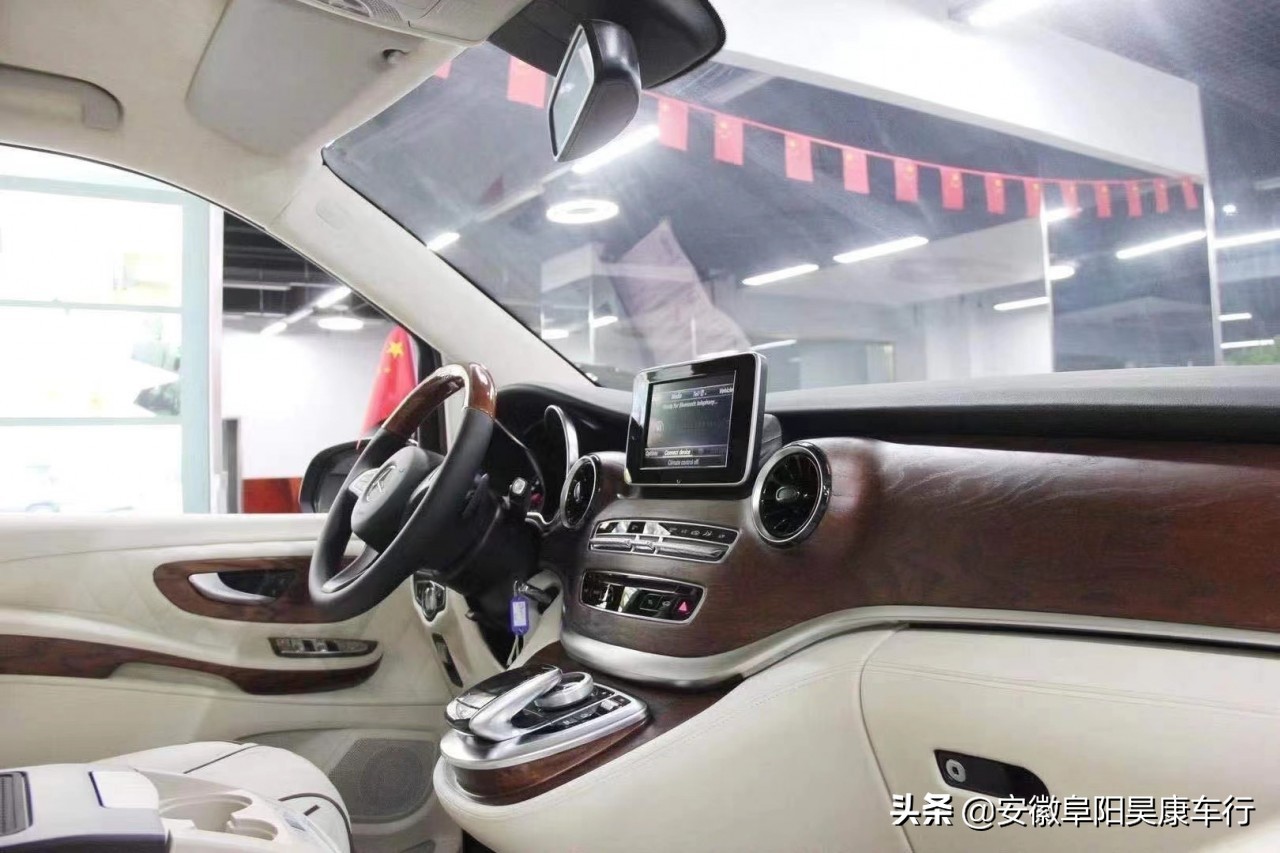 Net imports! Mercedes-Benz V250 seven-seater nanny car, more powerful ...