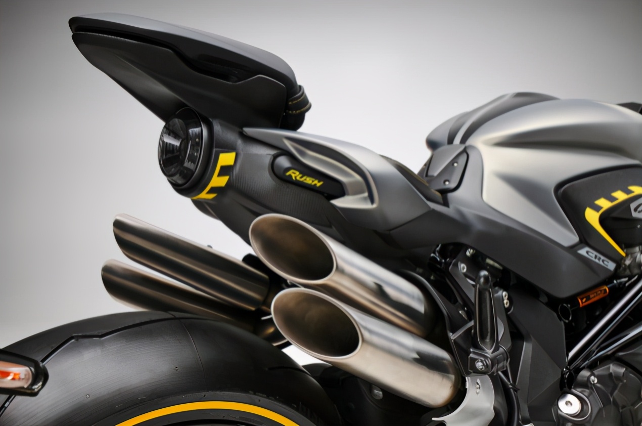 Limited to 300 units worldwide, the 2021 new Augusta motorcycle Rush is ...