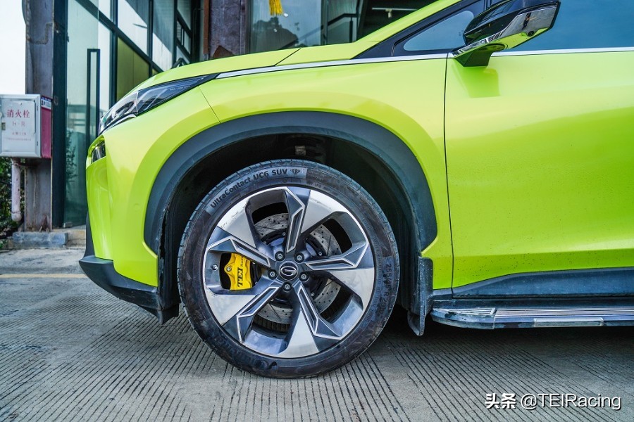 Modification case-GAC AION V modified TEI Racing front P60NS rear S40 ...