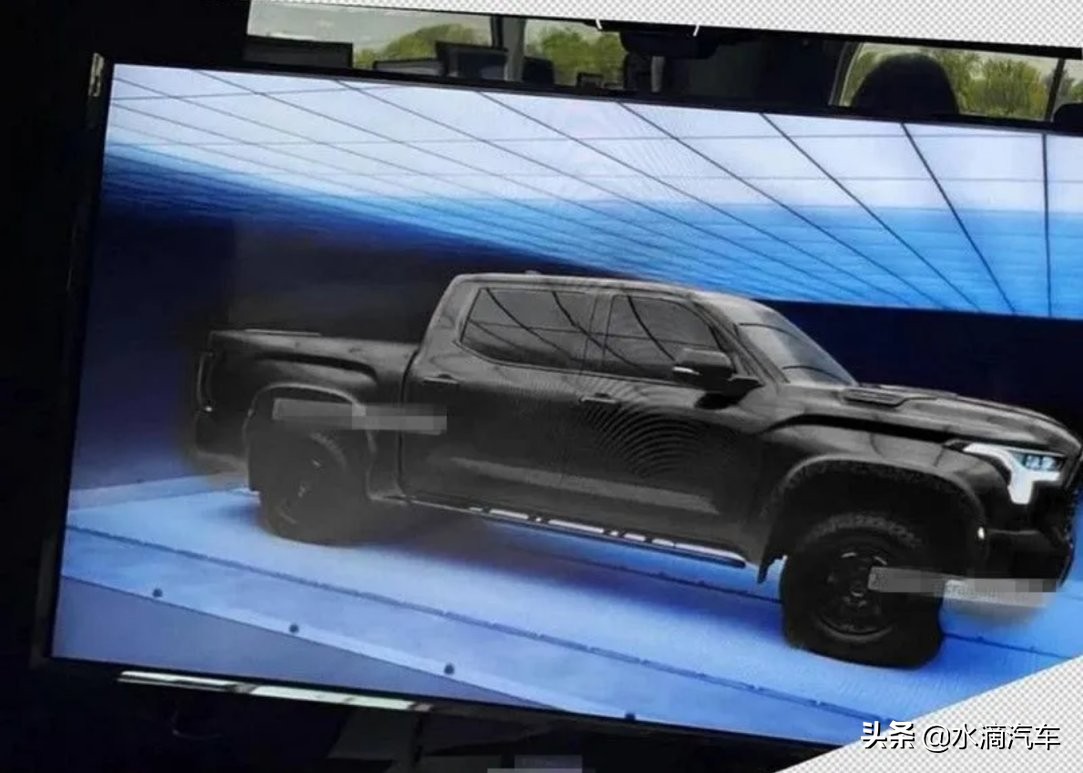 The official image of the new-generation Toyota Tundra is exposed ...