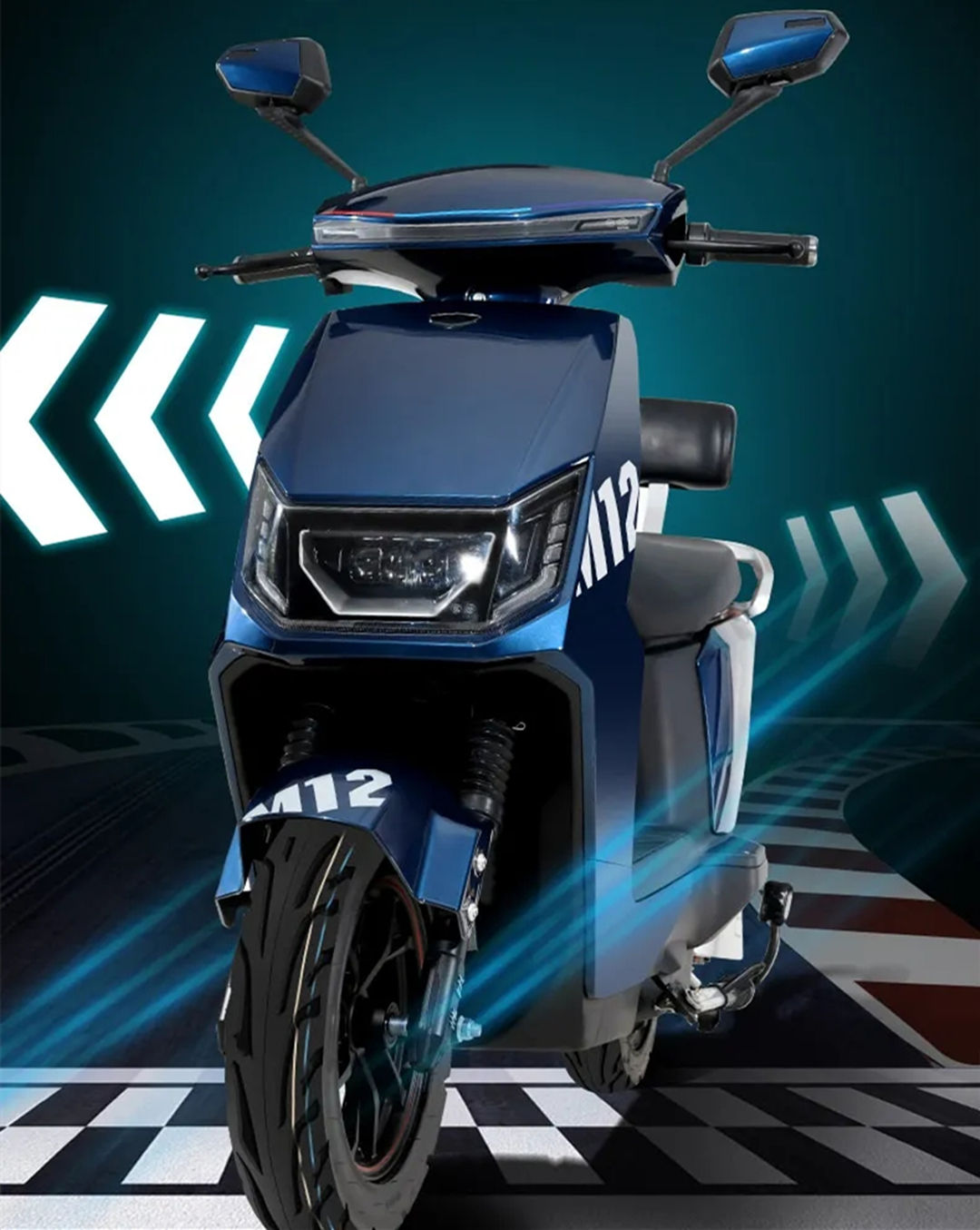 Wuyang M12 electric motorcycle evaluation: cool appearance, equipped ...