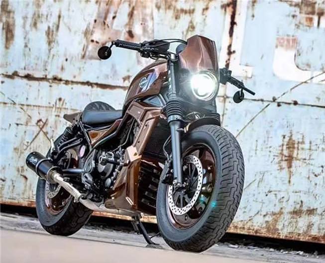 The super handsome Honda CM300 modification works, the Japanese little ...