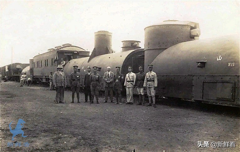 The previous battle of Chinese armored trains-the largest number of ...