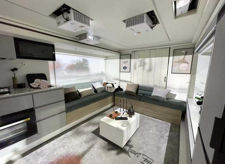The vehicle design is more homely, SAIC MAXUS Life Home V90 Villa ...