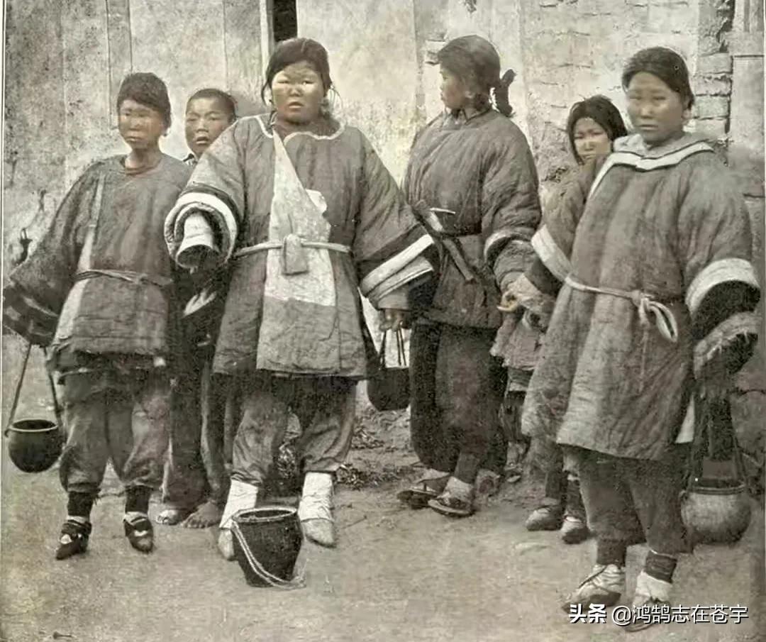Photo in the late Qing Dynasty: The Great Wall is desolate, the Pipa ...