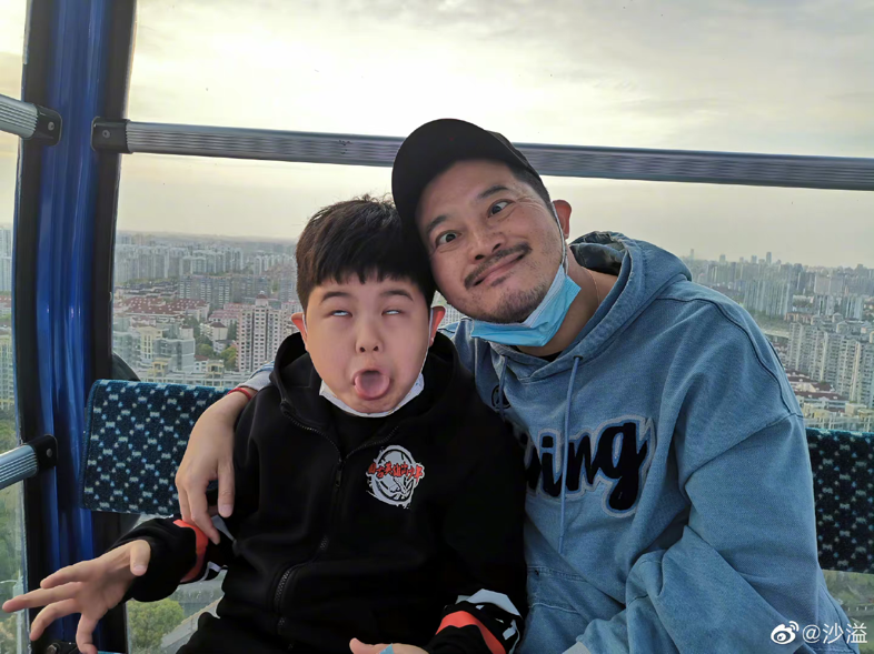 9-year-old Anji has gained a new height, has a small belly, and his ...