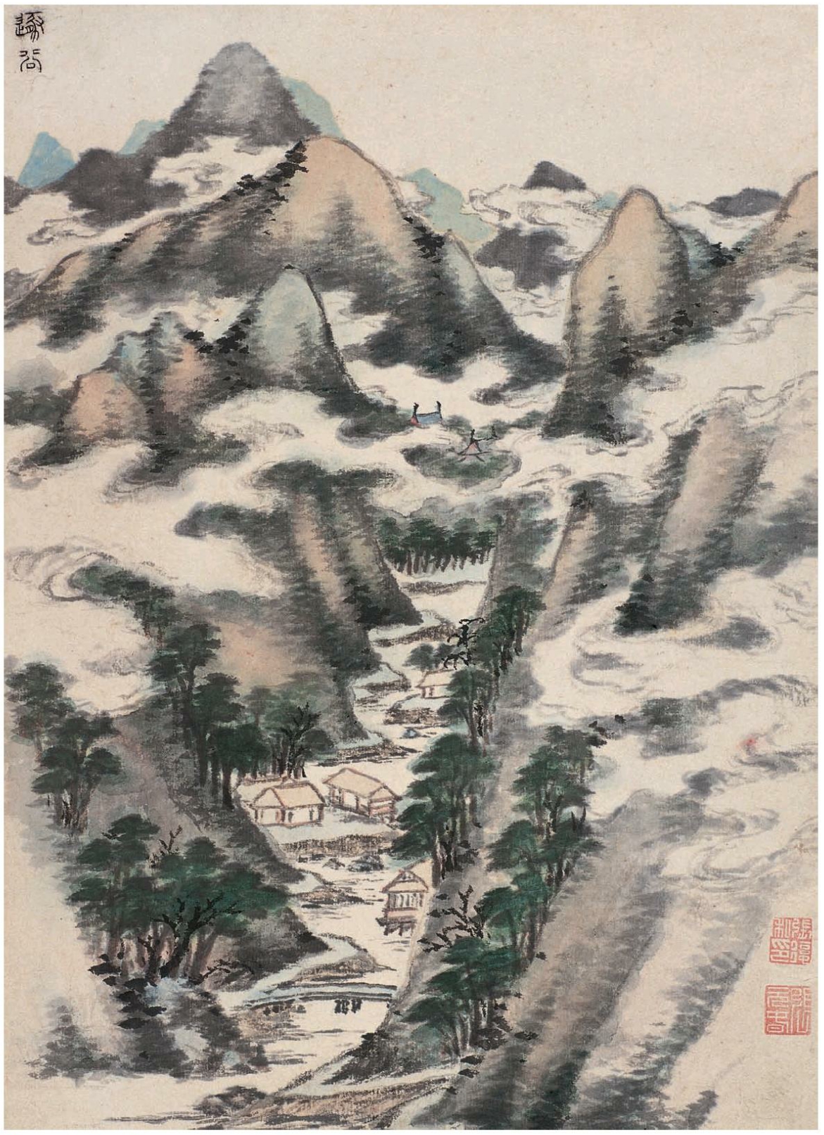 Zhang Fu, a less well-known painter in the Ming Dynasty, but his ...