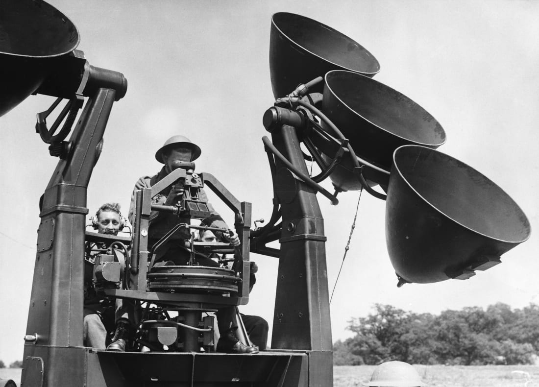 Before the invention of radar, what was used to detect enemy aircraft ...