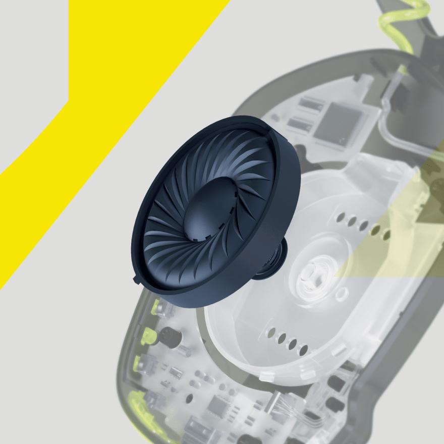 Logitech G435 wireless gaming headset, lightweight connection, stable ...