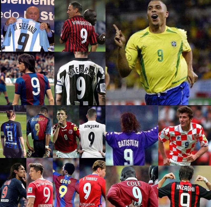 The top ten great numbers in world football-number 9 - iNEWS