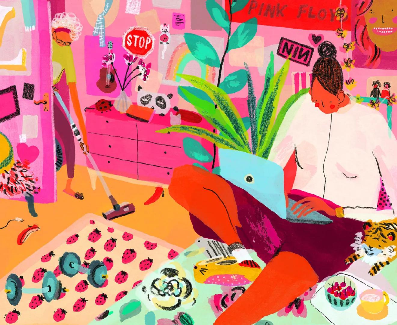 Illustrator Mouni Fedda works appreciation - iNEWS