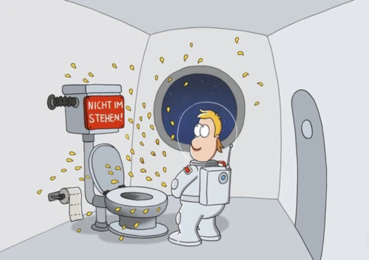 After staying in space for 3 months, how do the three astronauts go to ...