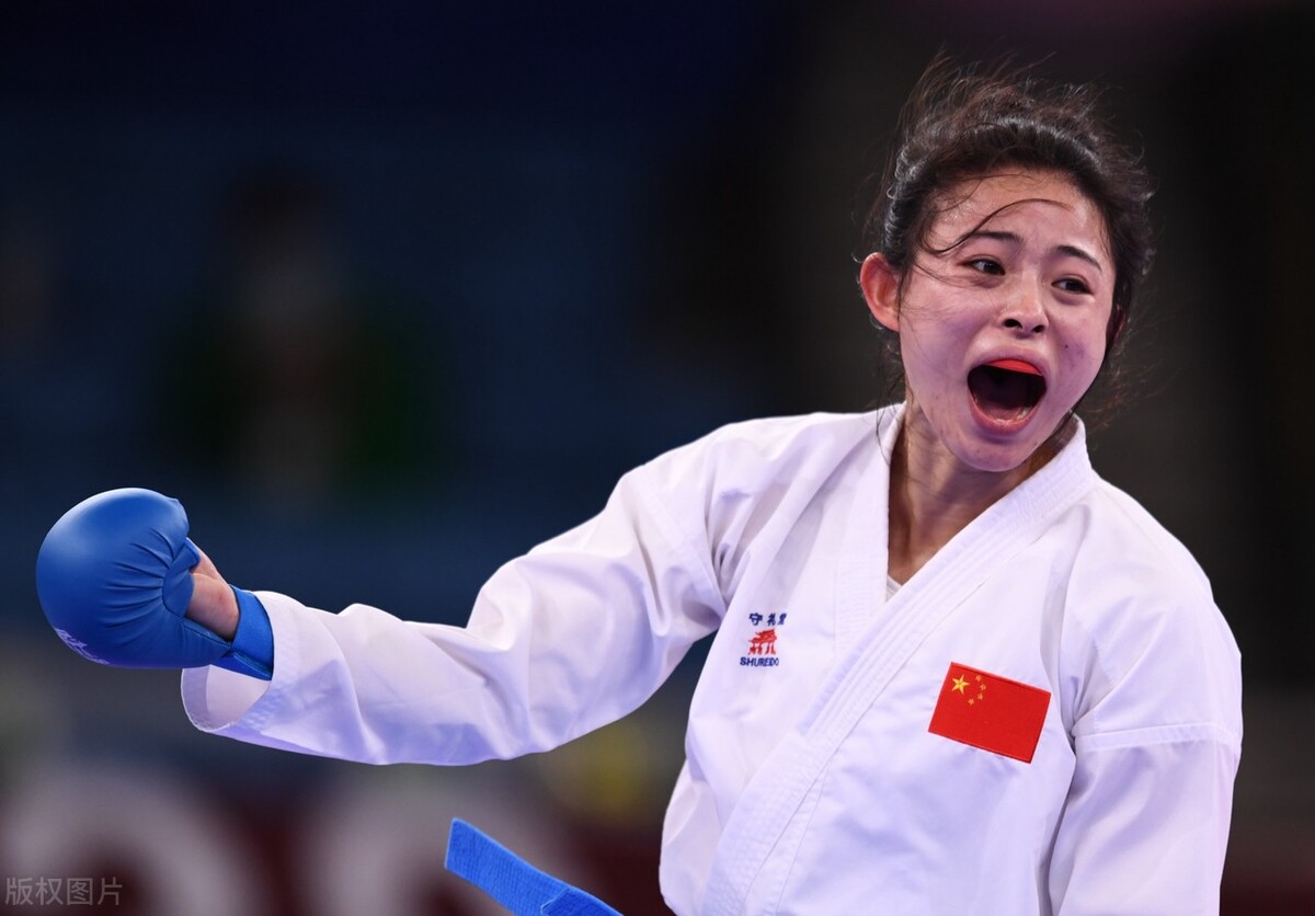 Olympic Karate-Gong Li lost to Azerbaijan 2-7 and won the women's ...