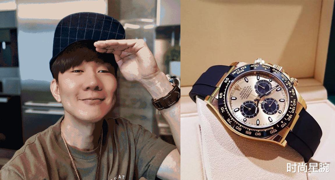 JJ Lin's watch?What kind of Rolex can catch JJ Lin?Shawn Yue with the ...
